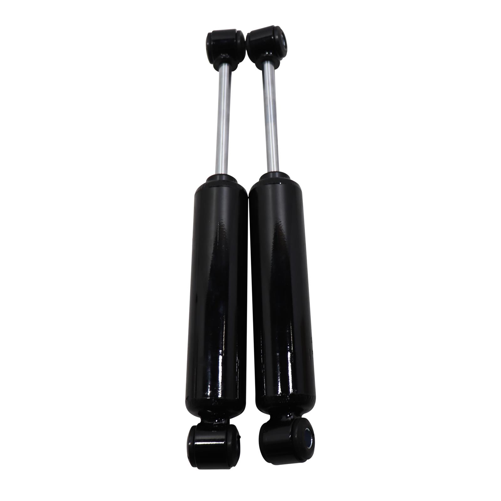 Speedway Short Gas-Filled Tube Shocks, Black Painted