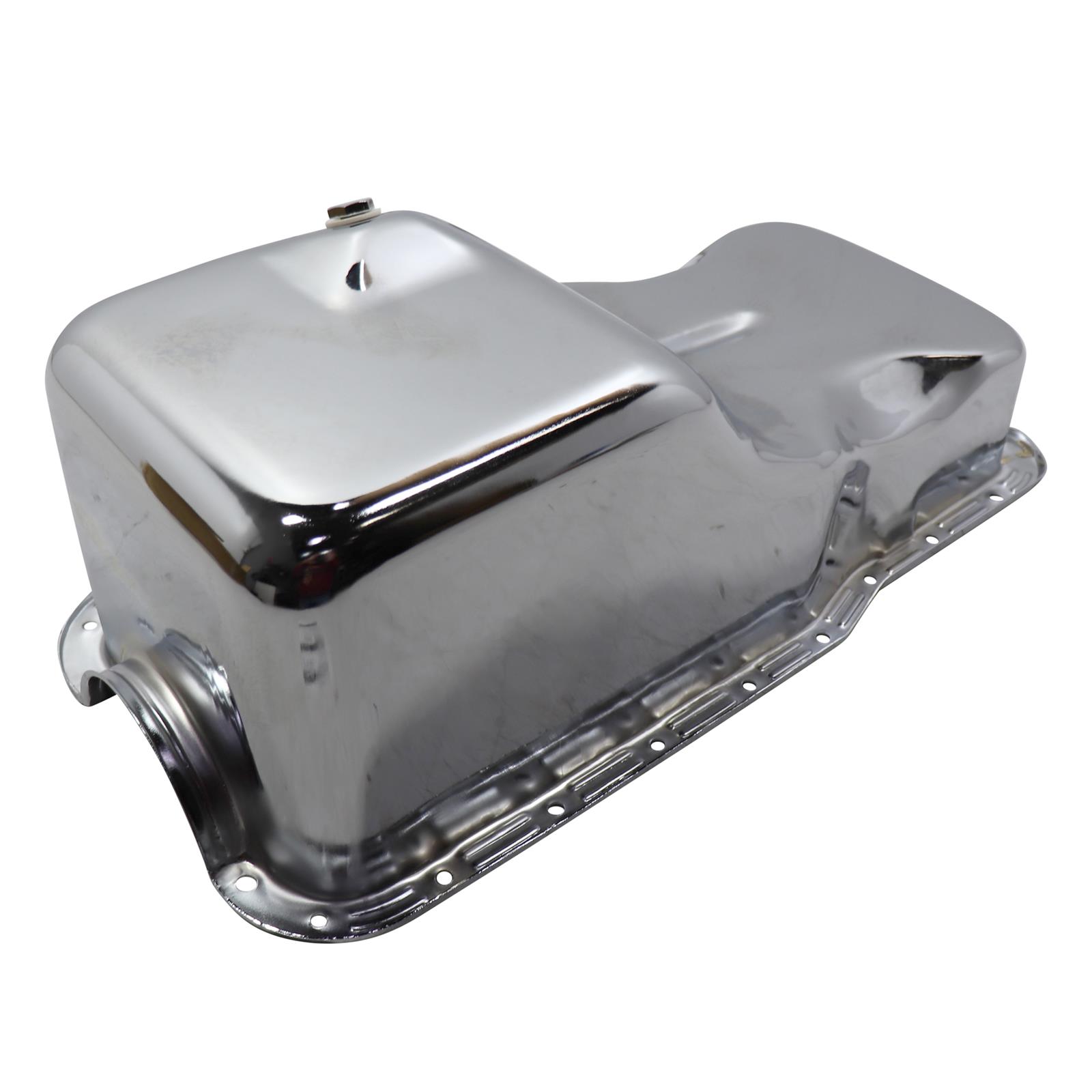 Small Block Ford Front Sump Chrome Oil Pan