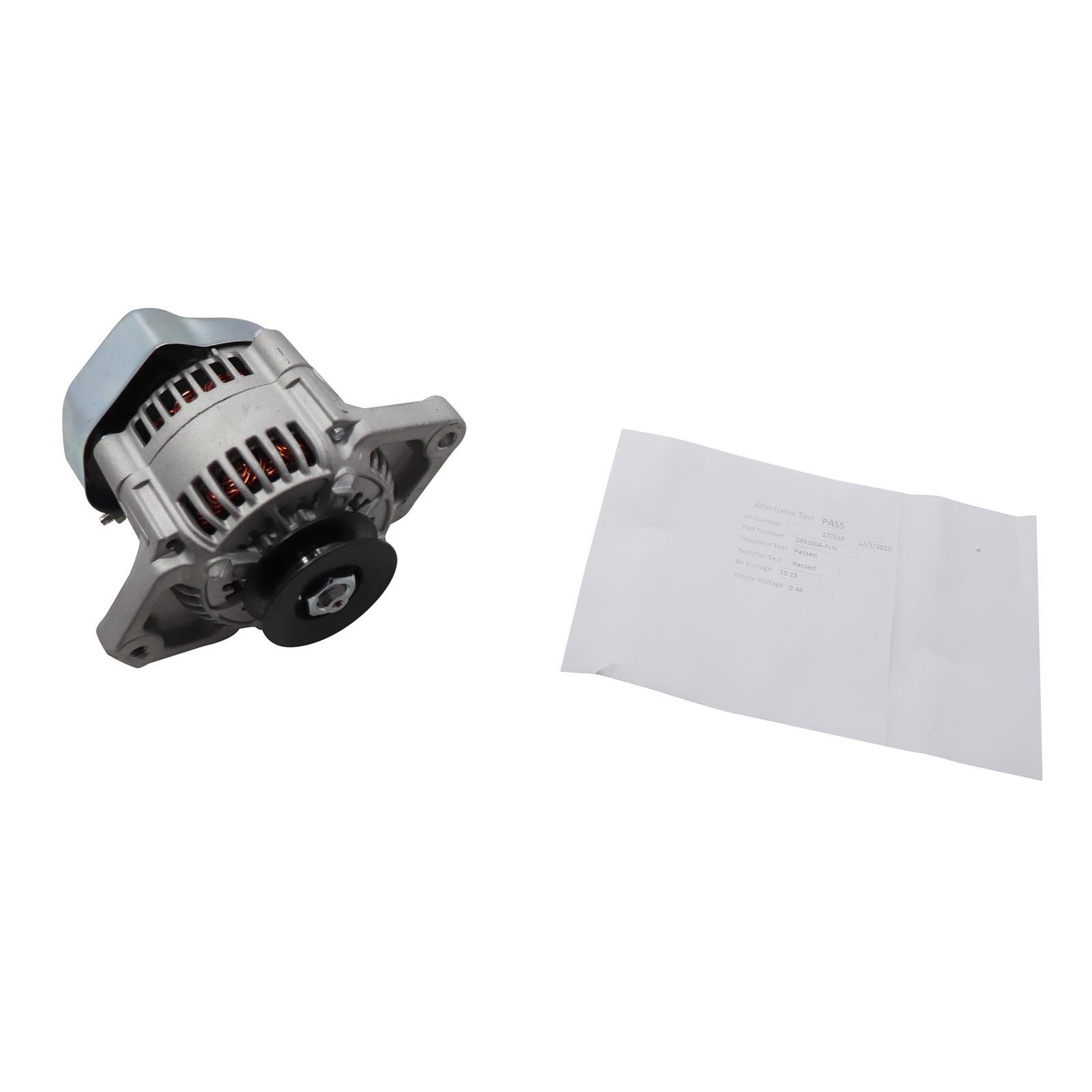 GM Denso Style 1-Wire Mini Race Alternator, 90 Amp