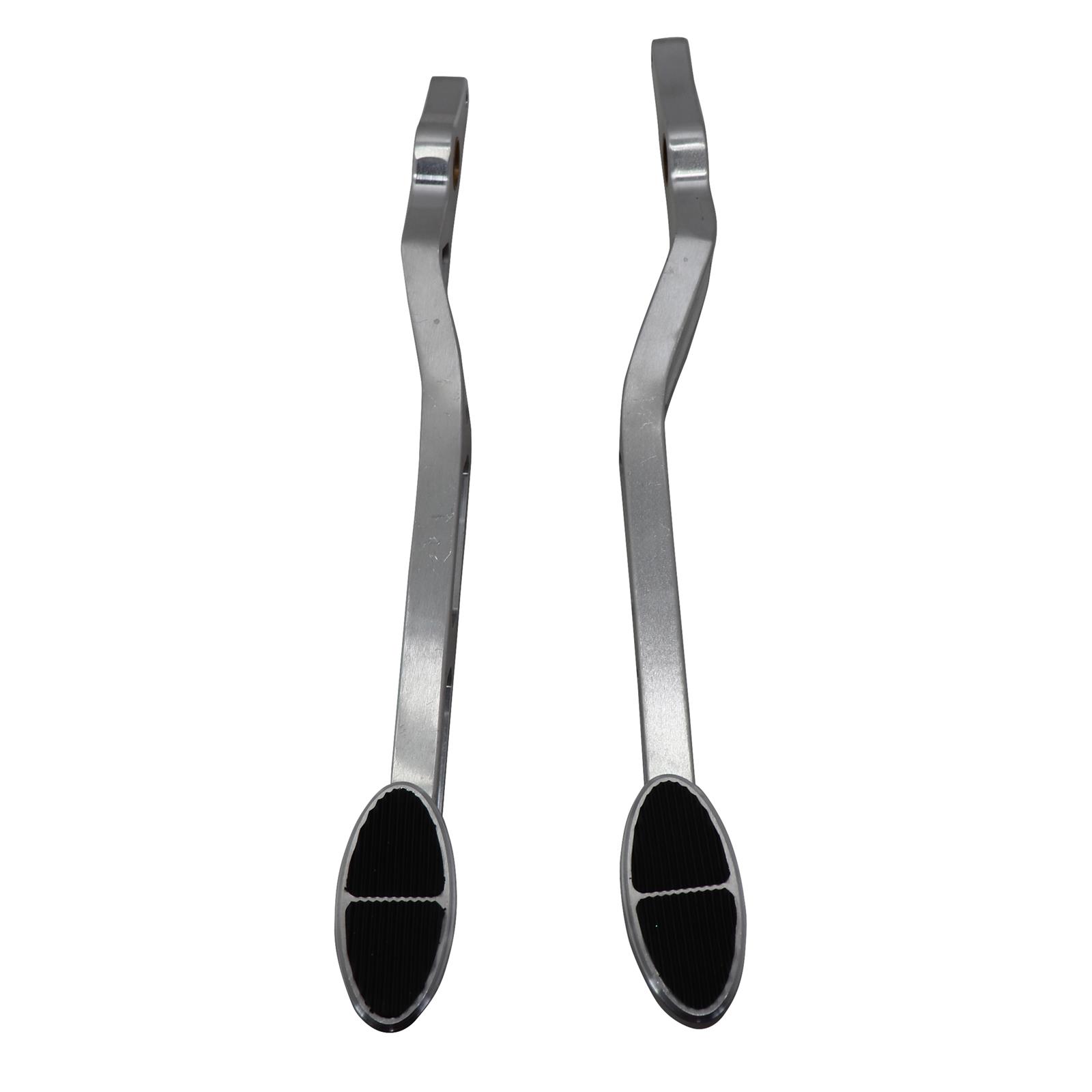 Lokar BCA-9502 90 Billet Aluminum Direct Fit Brake & Clutch Pedal