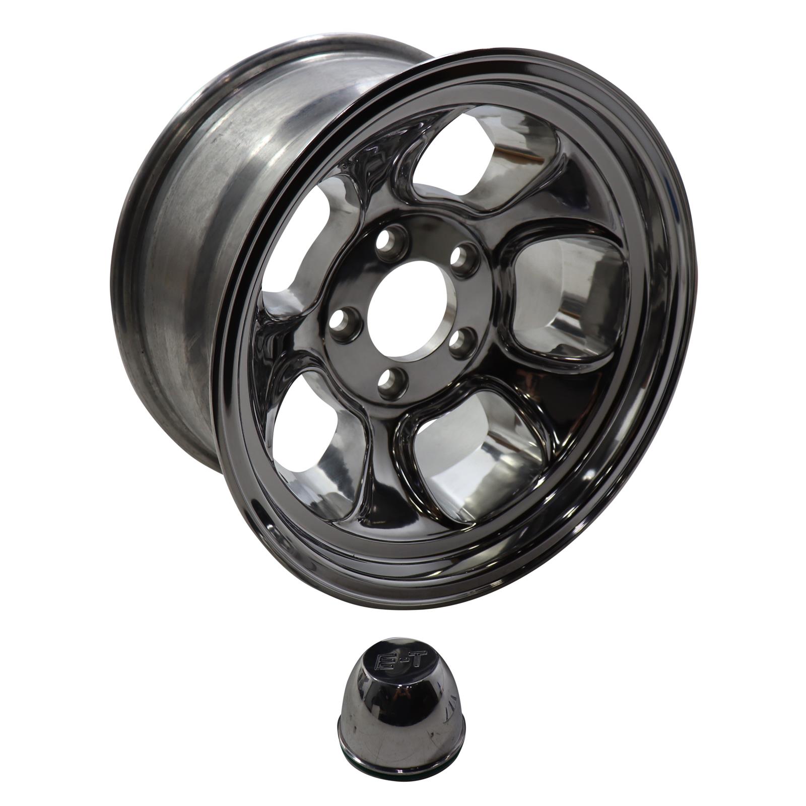 Team III Wheels ET Five Window 15X8 Wheel, 5x4.5, 4 Inch BS