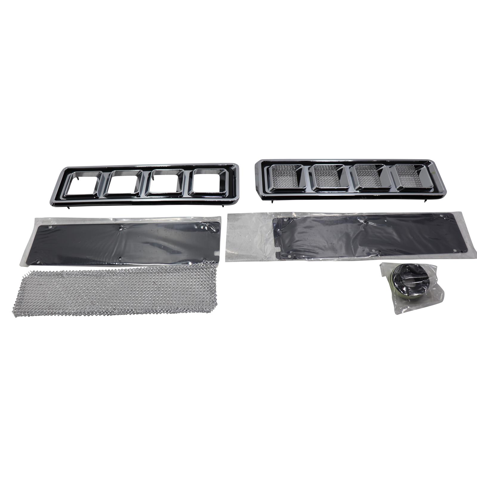 OER 1662007 1968-69 Camaro SS Hood Louver Set, Pair