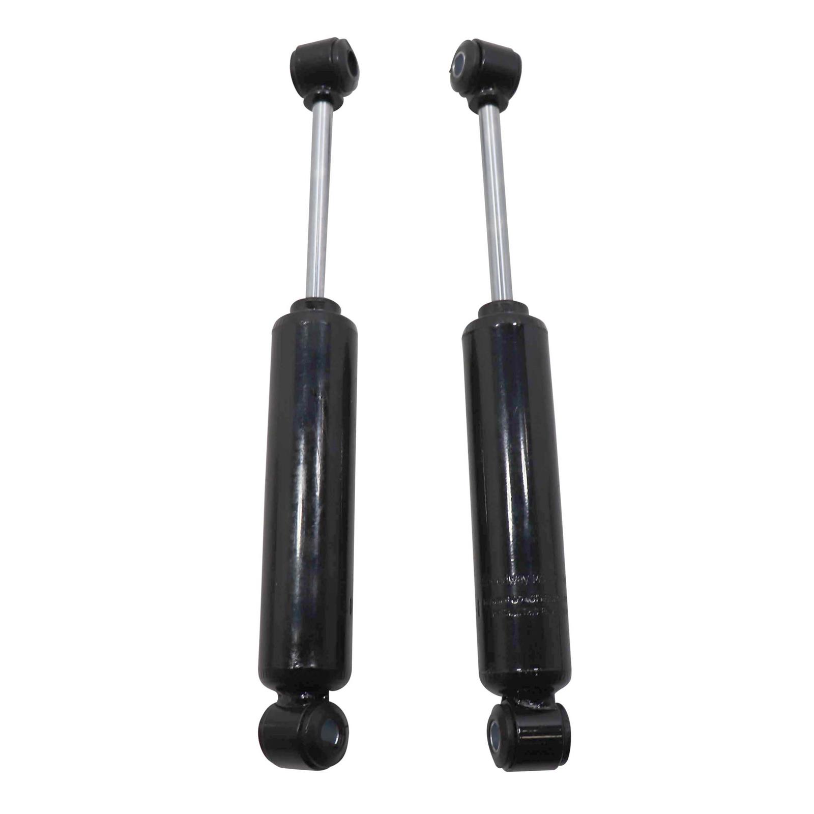 Speedway Short Gas-Filled Tube Shocks, Black Painted