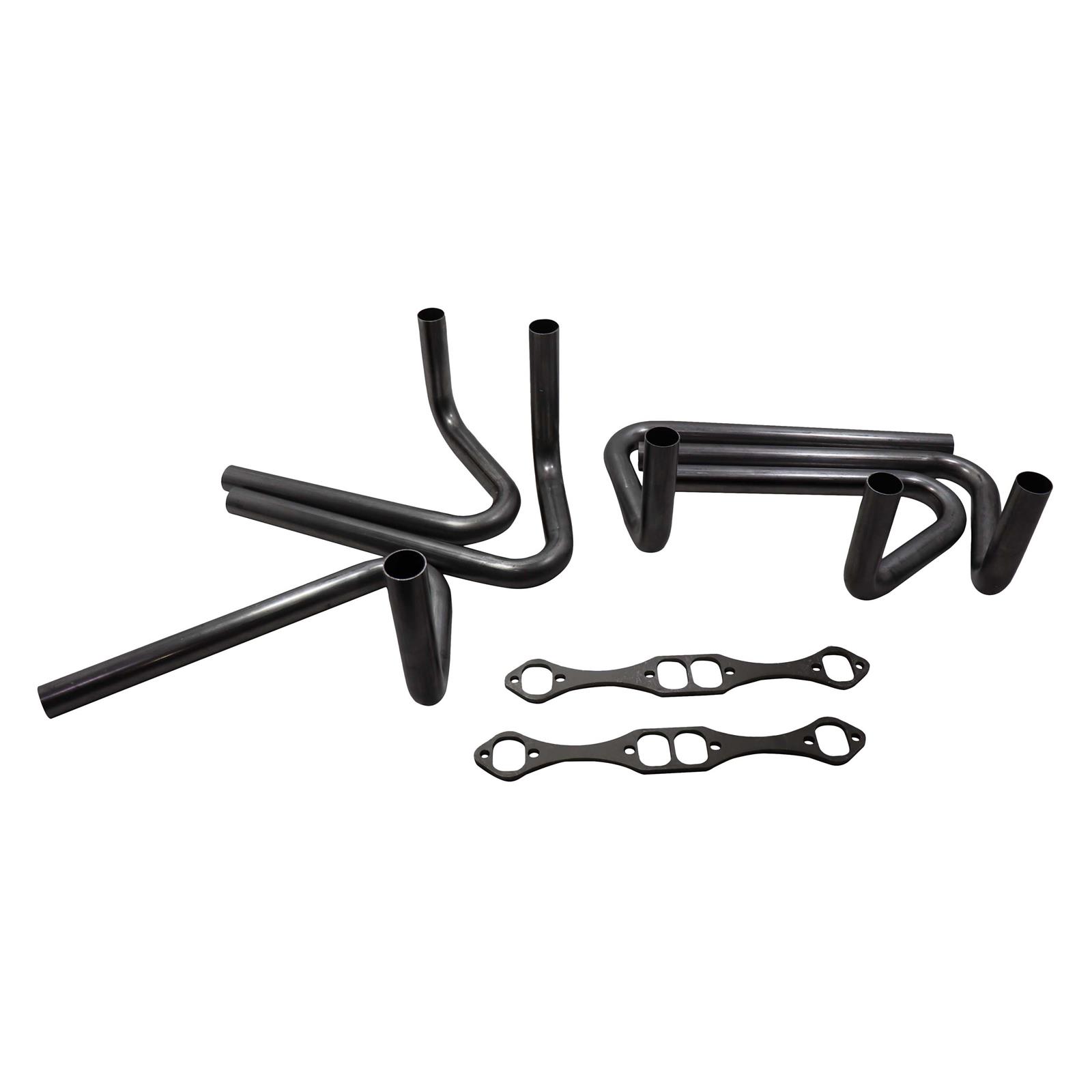 Small Block Chevy Header Kit 1 3 4 Standard Port 3 Inch Collect