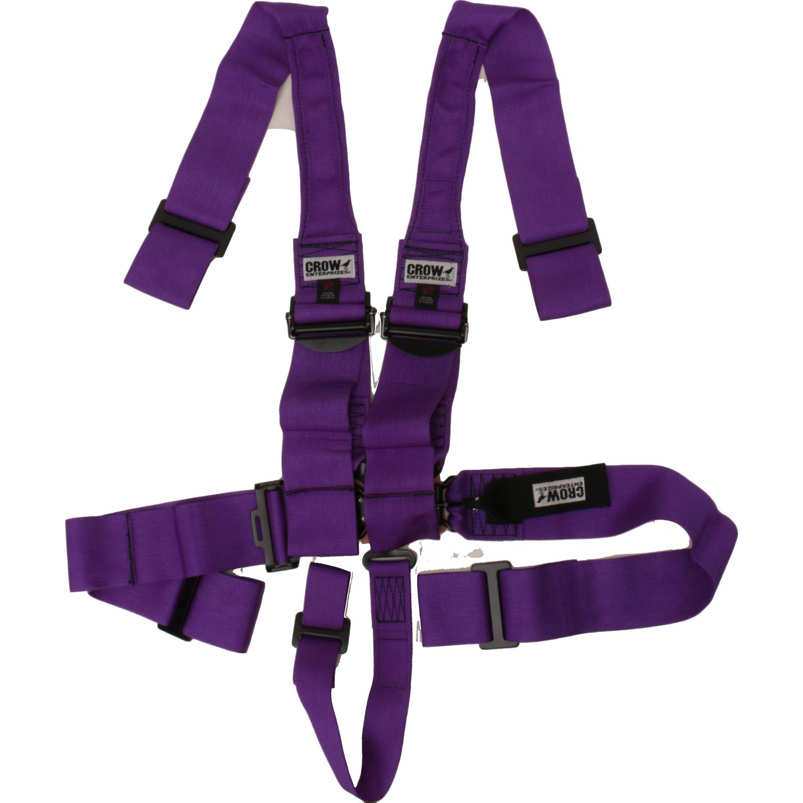 Crow 20055PRB Pro Series Racing Harness, 3 Inch, Purple