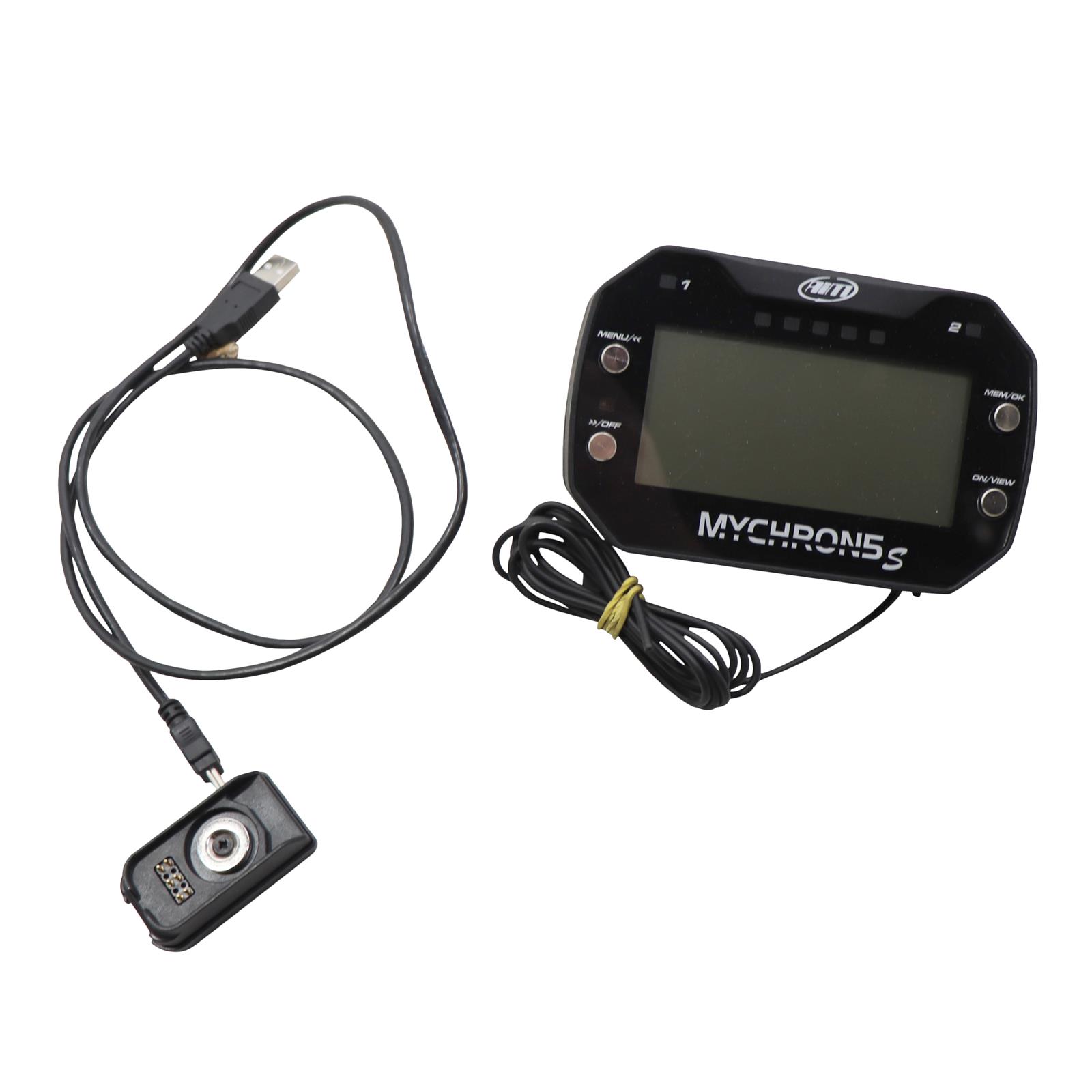AIM Technologies X80M5CHT1 MyChron 5 GPS Lap Timer W/Sensor