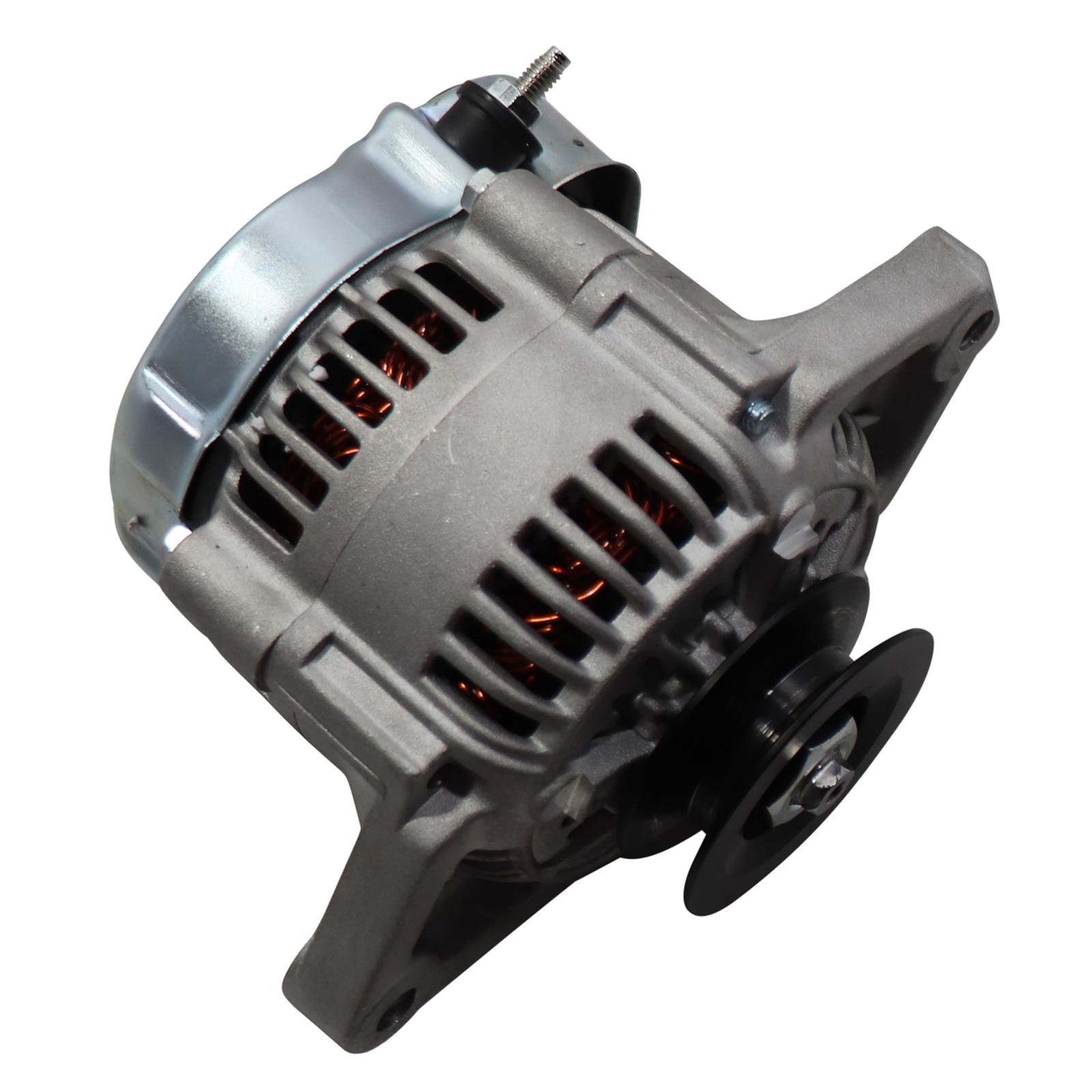 GM Denso Style 1-Wire Mini Race Alternator, 90 Amp