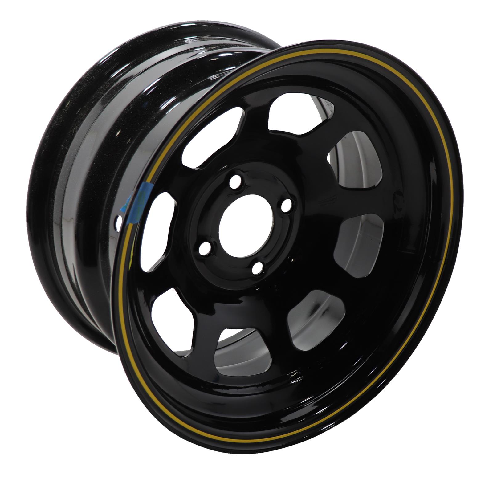 Aero 55-184240 55 Series 15x8 Wheel, 4-lug, 4x4.25 BP, 4 Inch BS