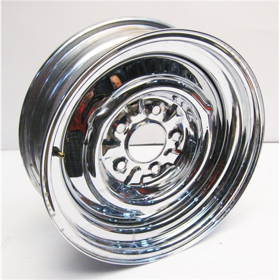 Garage Sale - O/E Style Hot Rod Steel Wheel - Chrome