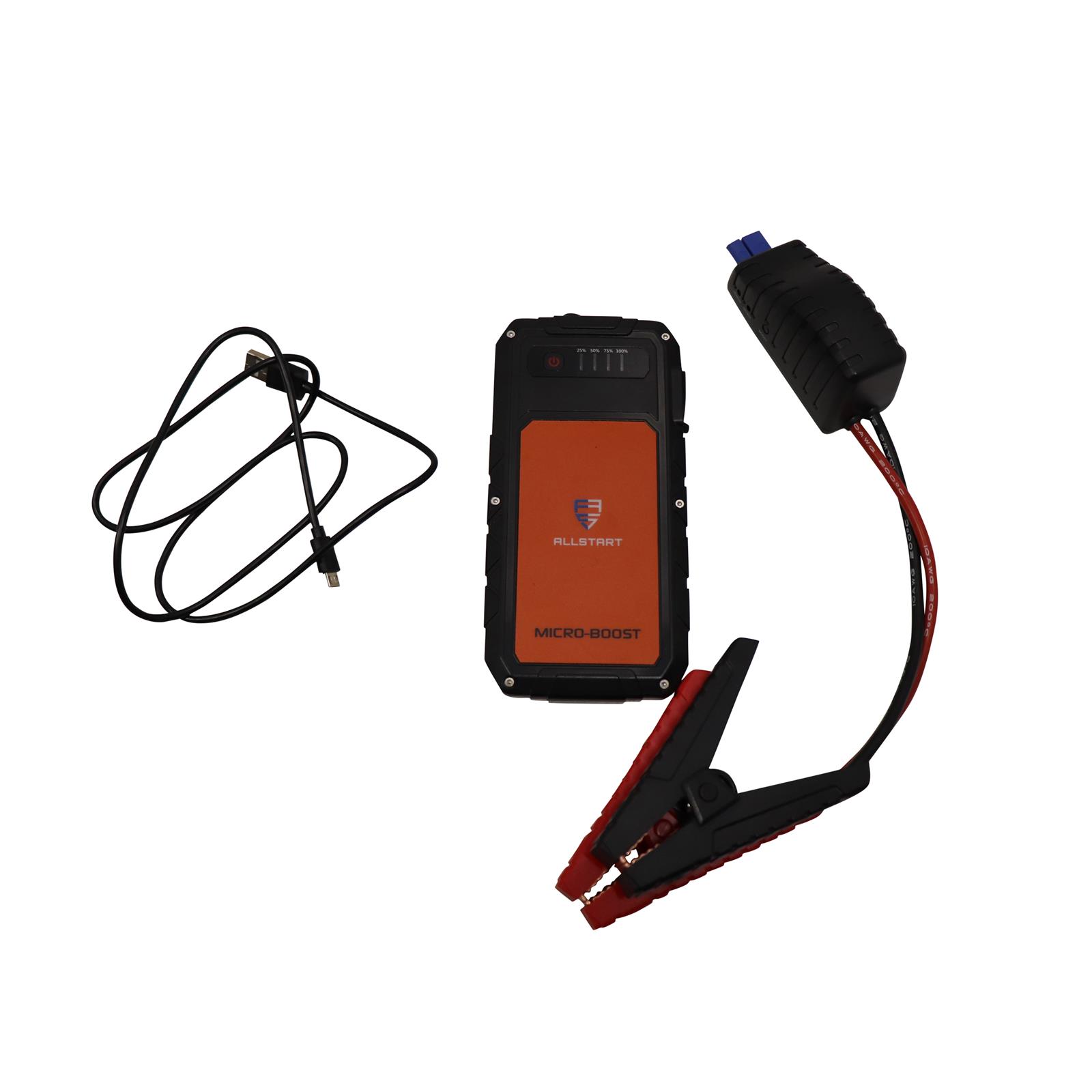 AllStart 540 Micro-Boost Battery Jump Starter, 500AMP, V6 Engines