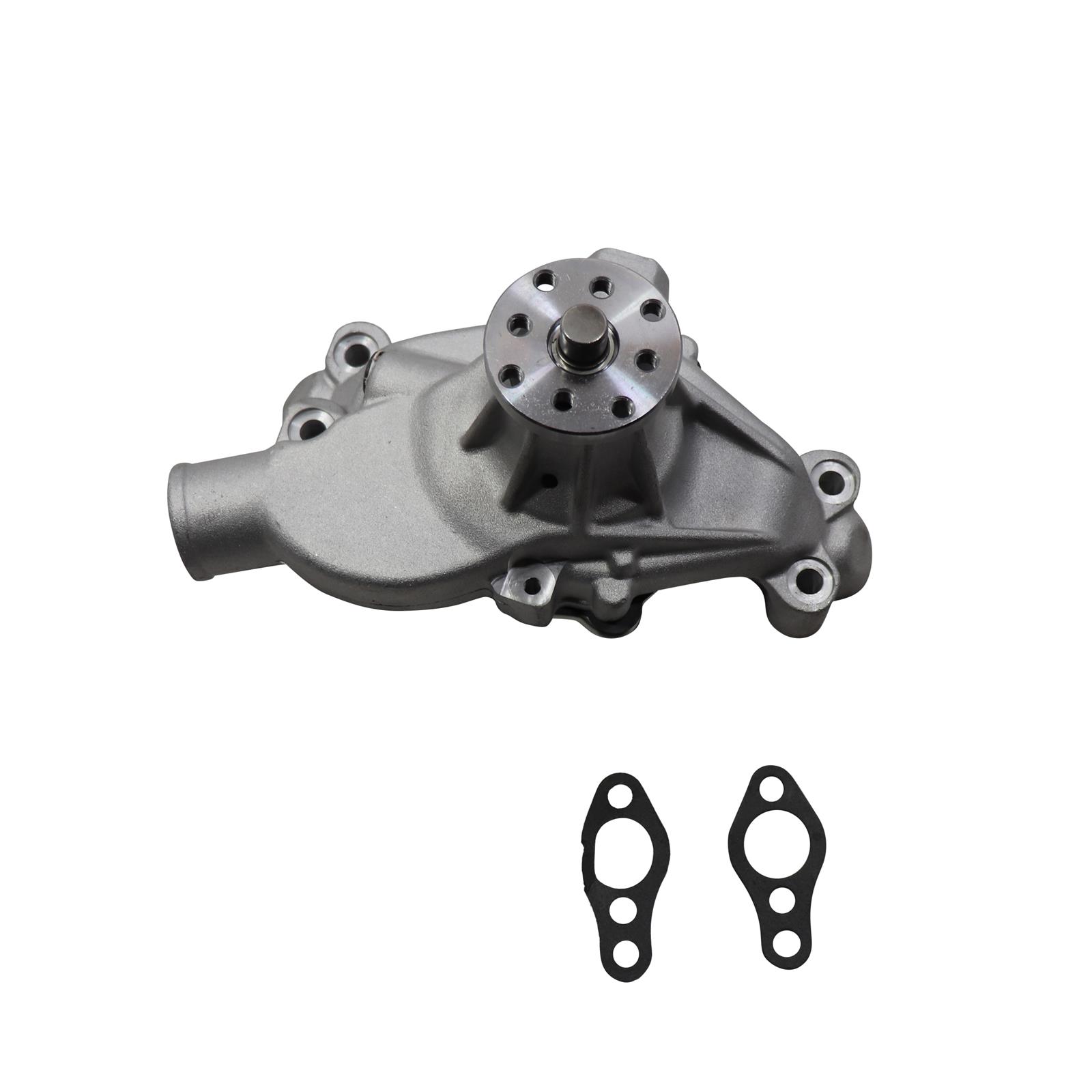 Speedway Small Block Chevy Short Aluminum Water Pump, Plain