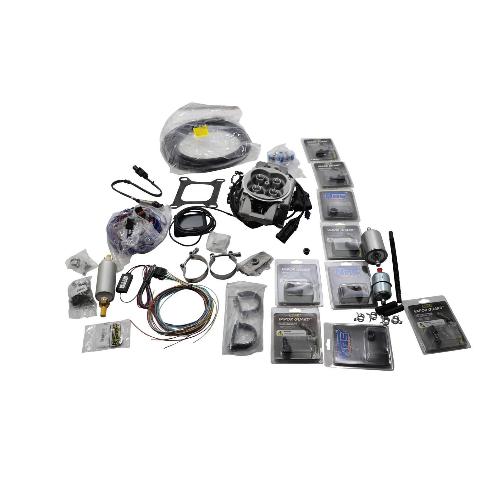 MSD 2900-2 Atomic EFI 2 865 CFM Throttle Body Master Kit, Natural