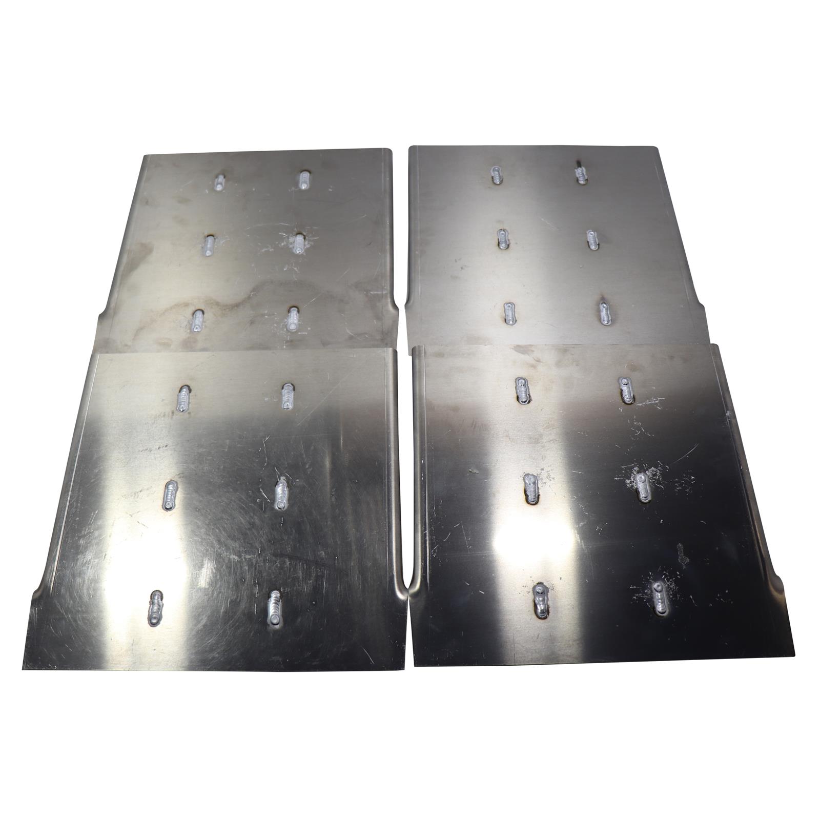 Aluminum Ramps for Low-Profile Scale Pads, 15 Inch Long, Set of 4