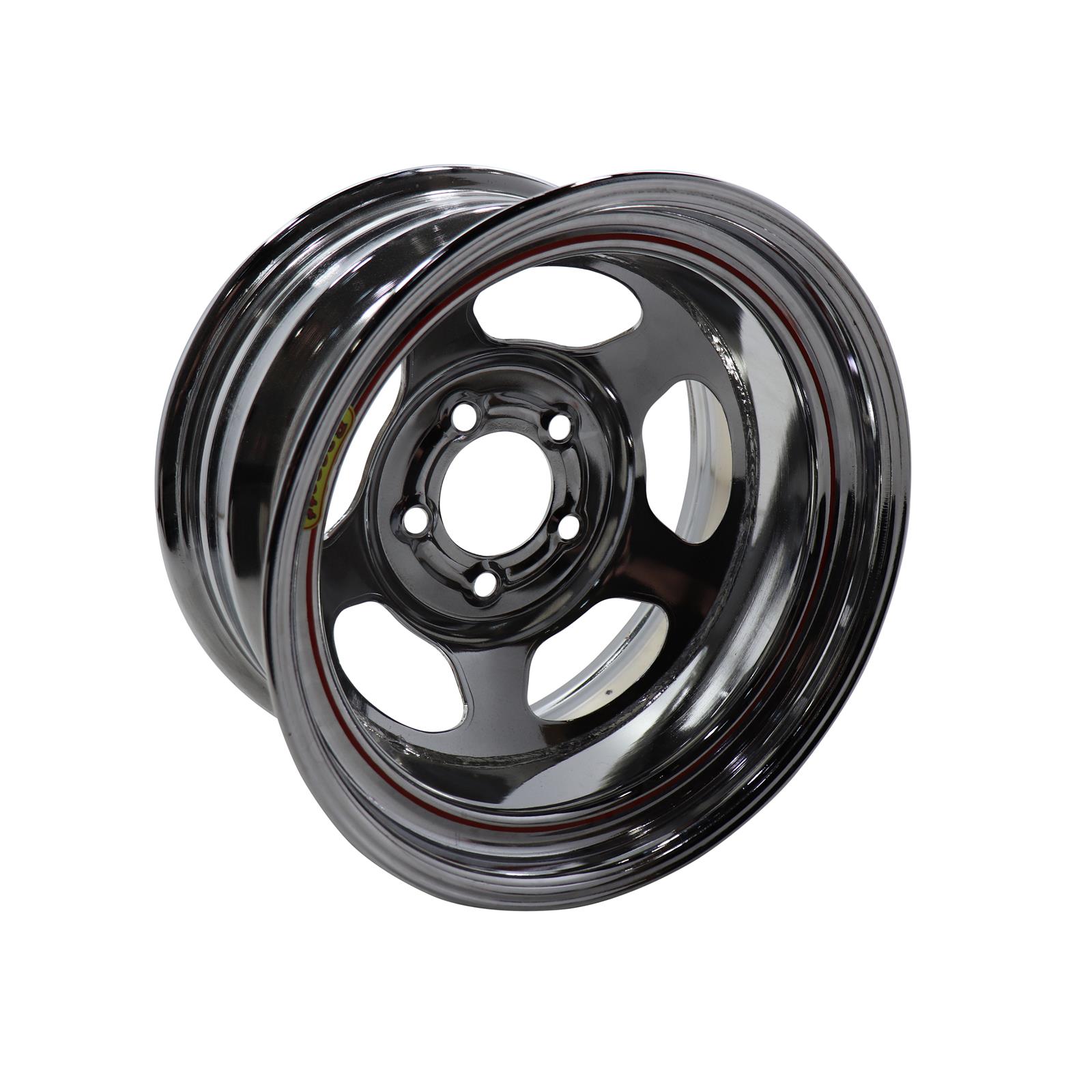 Bassett 58RC2EC 15X8 Inertia 5on4.75 2 In BS Armor Edge Chrome Wh