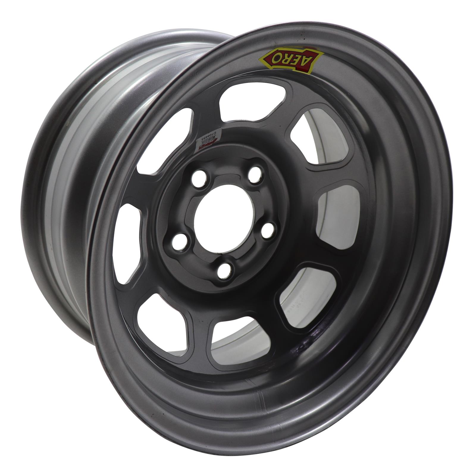 AERO 52 Series 15 x 8 Silver IMCA Certified Wheel-3 Offset, 5 x 4