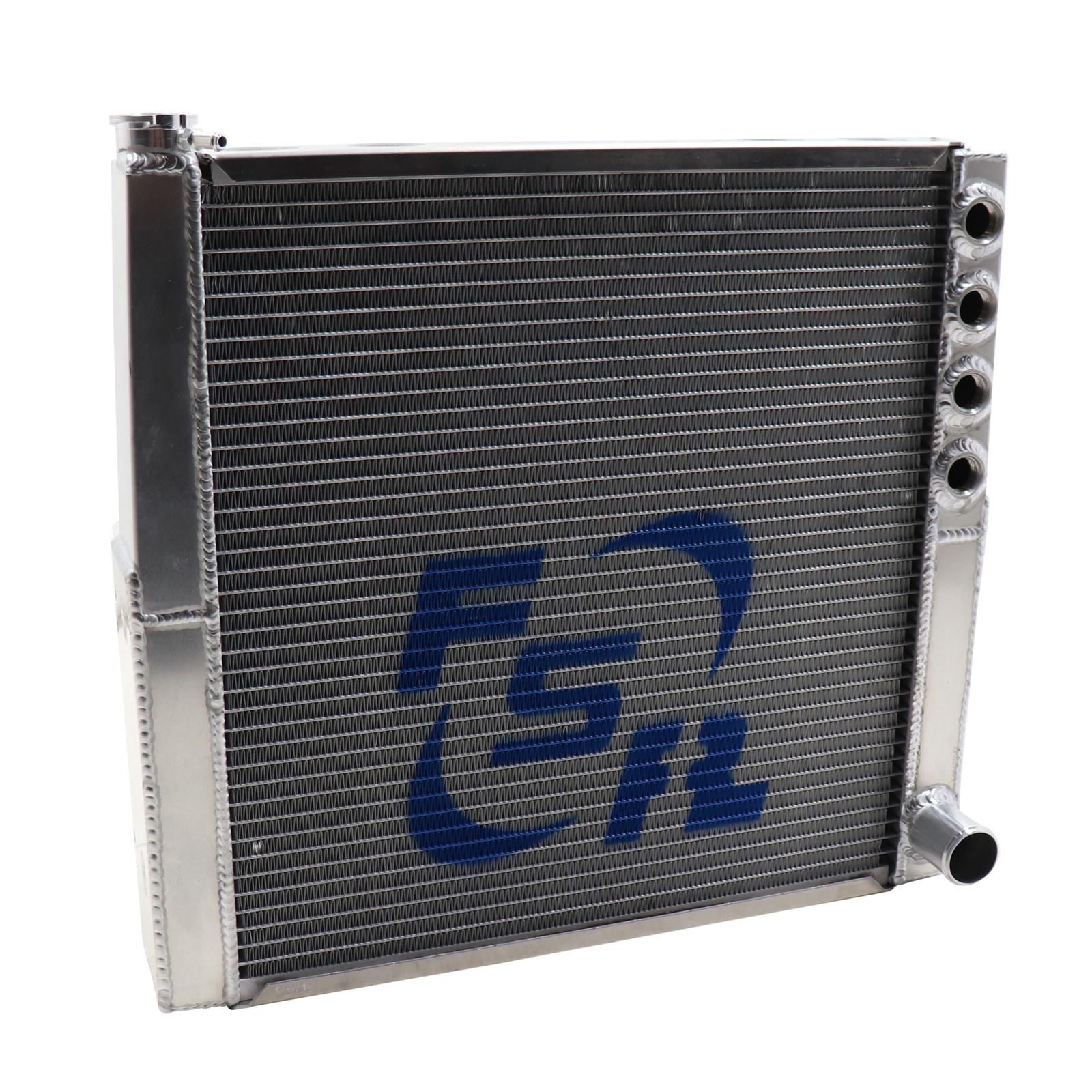 FSR Racing Products 6291-2 Sprint Radiator, Dzus, Cross, 2 Row