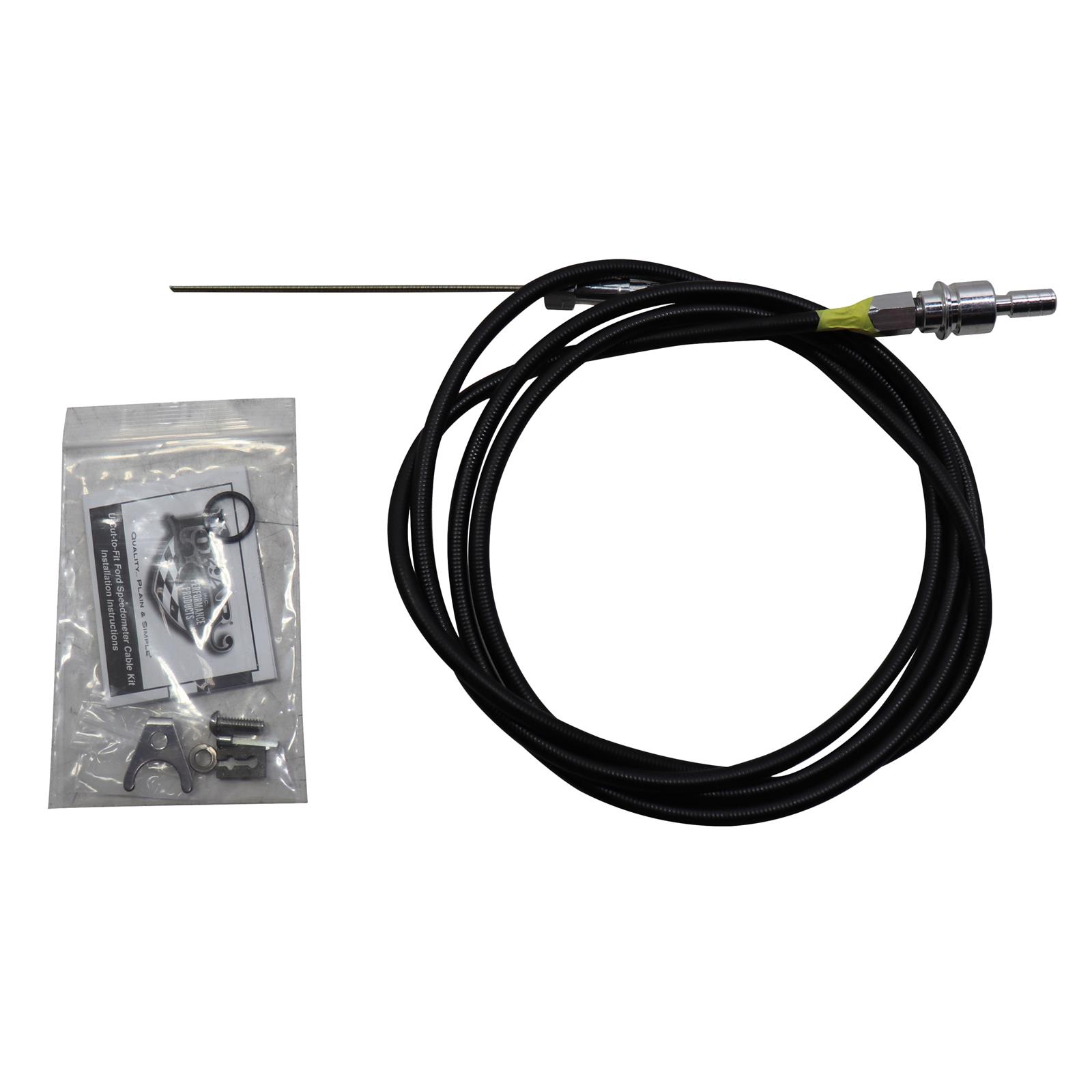 Lokar SP-1502U108 U-Cut-to-Fit Ford Speedometer Cable Kit, 108 In