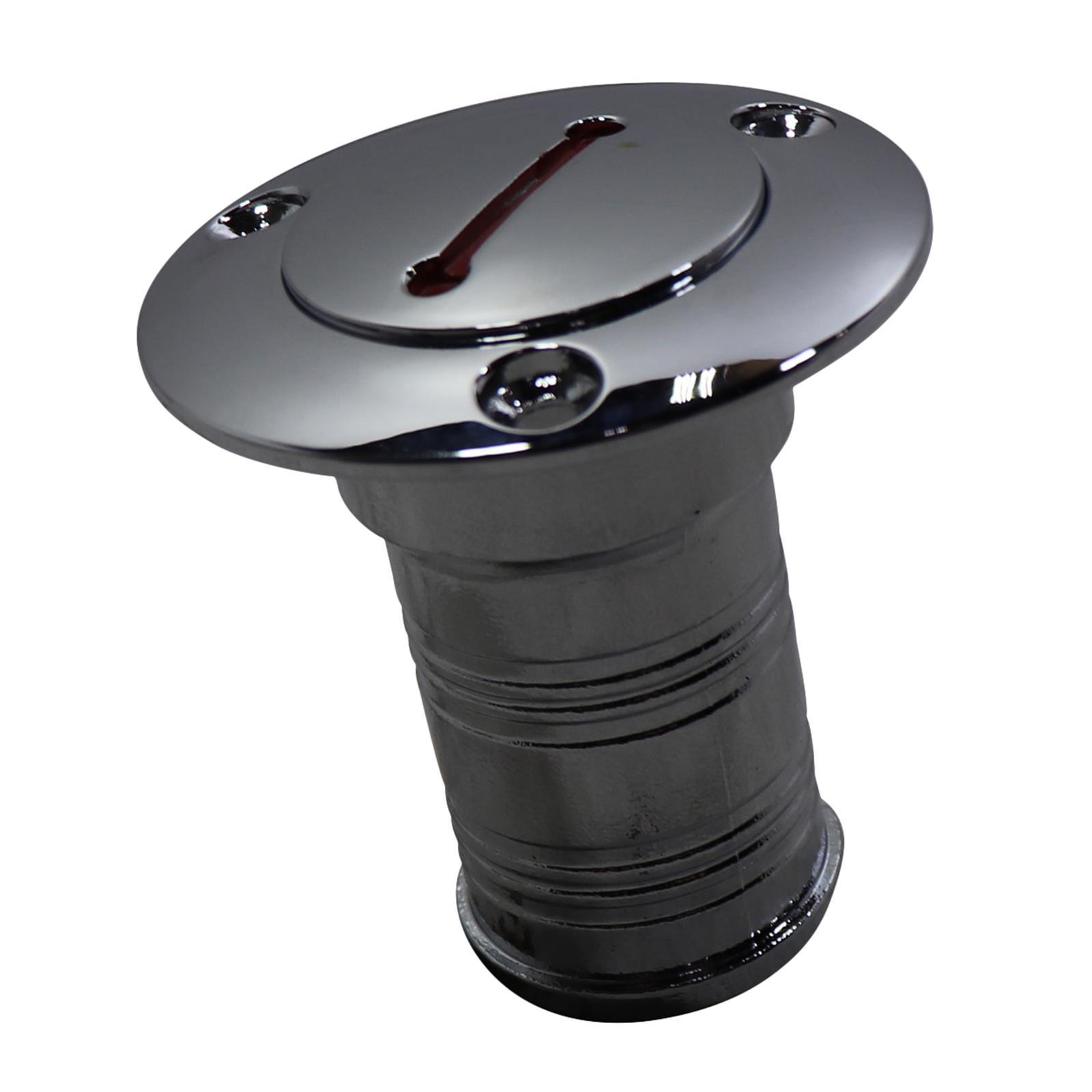 Chrome Plated Stainless Steel Flush Mount Fuel Fill