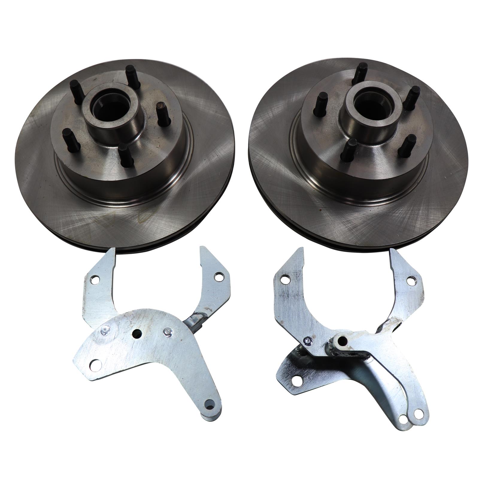 Speedway 11 Inch Disc Brake Rotors and Brackets, 1954-56 Ford Car