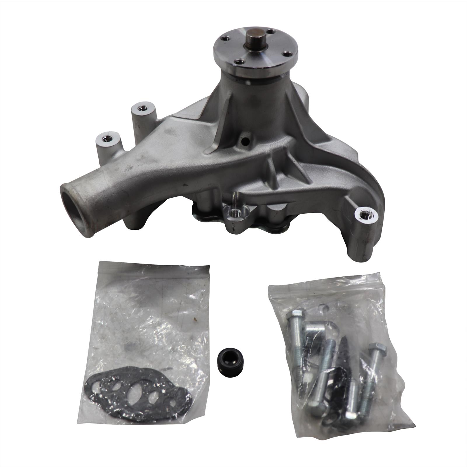 Small Block Chevy Aluminum Water Pump, Long