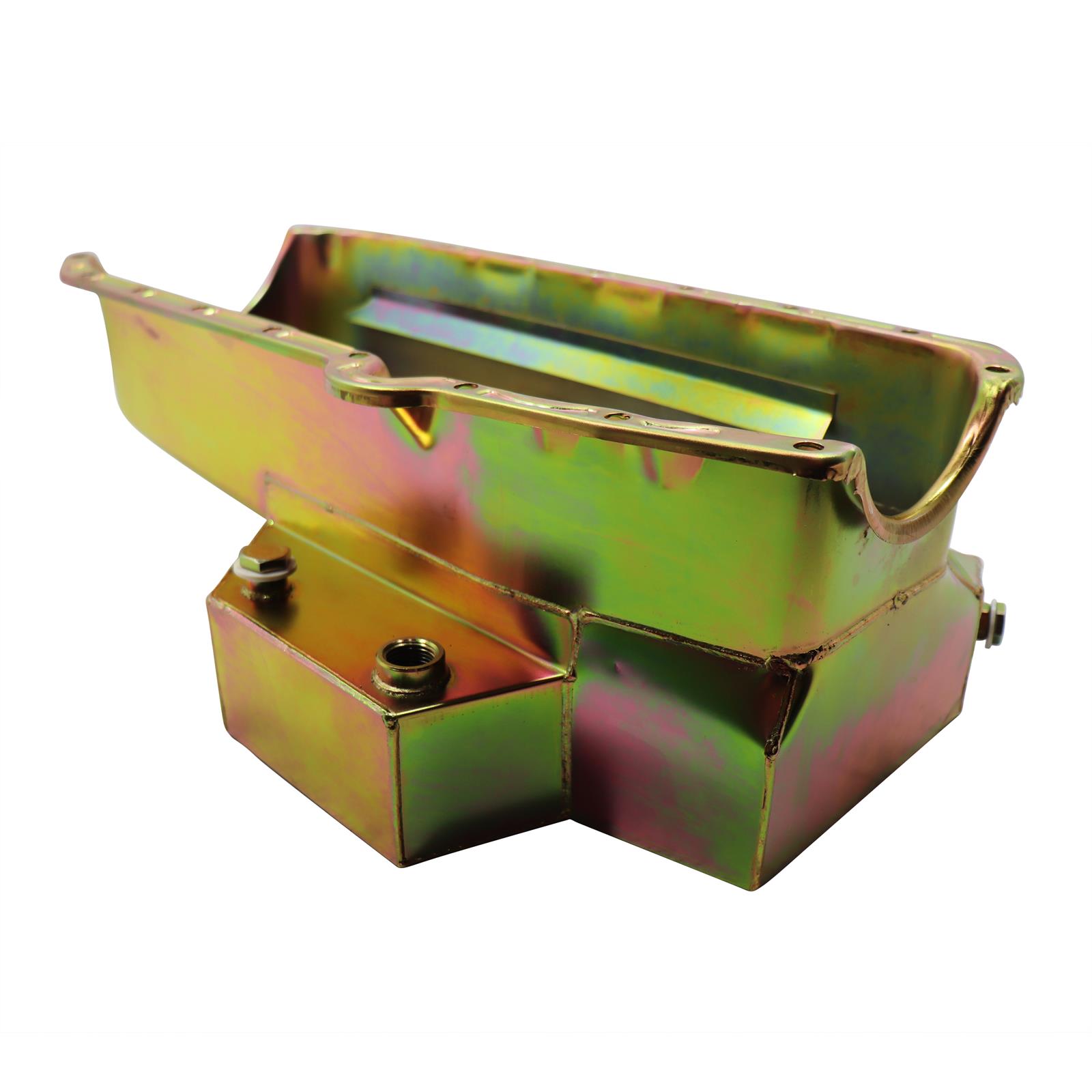 Speedway 57-79 SBC Small Block Chevy Champ-Style Oil Pan, 7 Quart