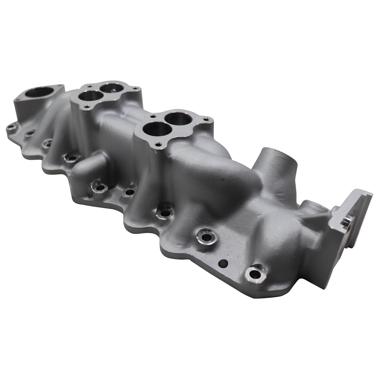 1949-1953 Ford Flathead V8 Dual Carb Intake Manifold, Plain