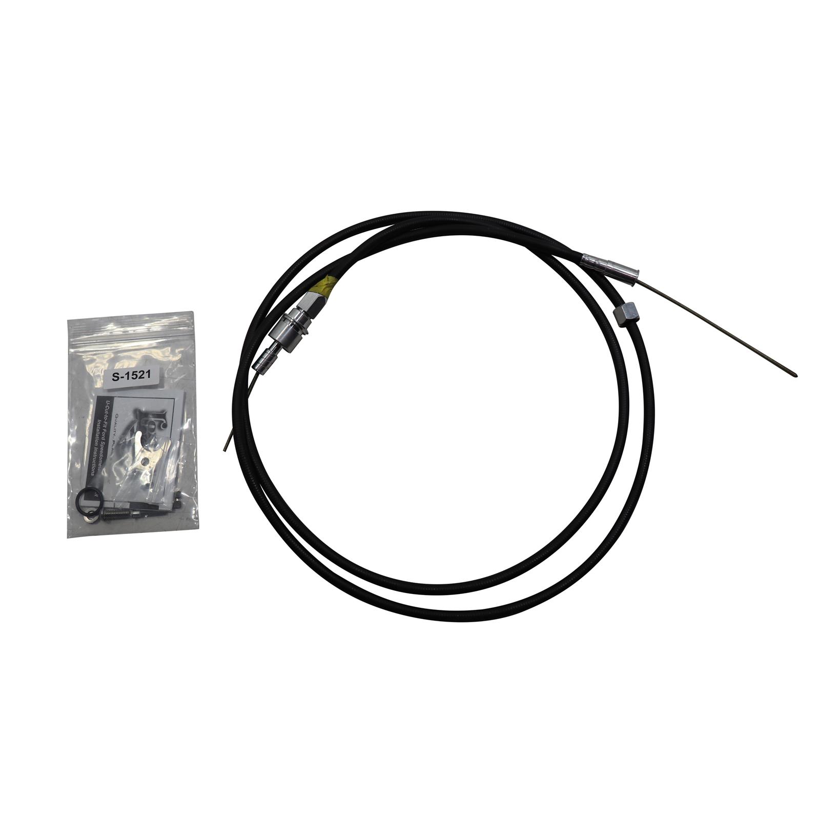 Lokar SP-1502U Ford Speedometer Drive Cable Kit, Black