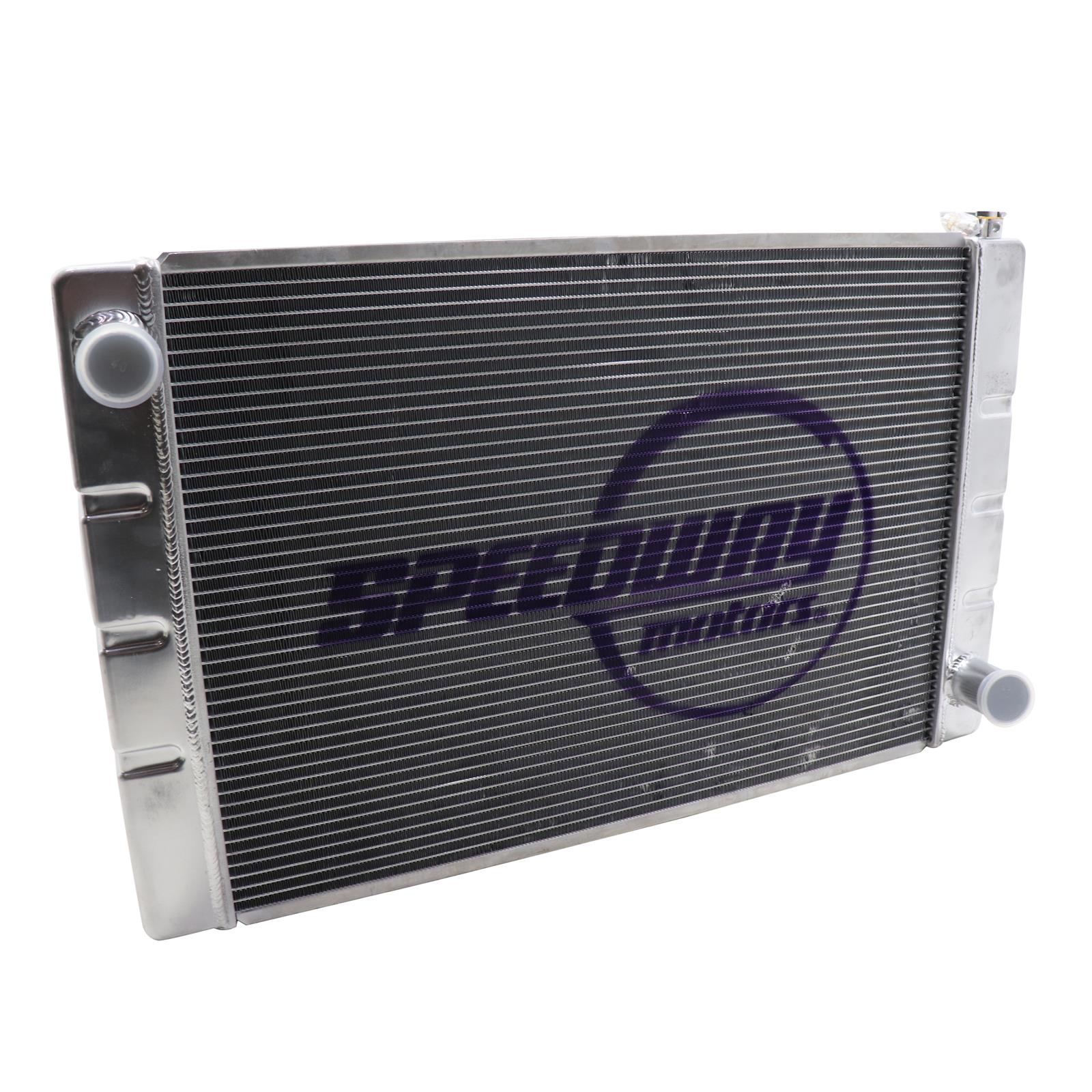 Speedway Chevy SBC/BBC Universal Aluminum Radiator, 31 Inch Wide