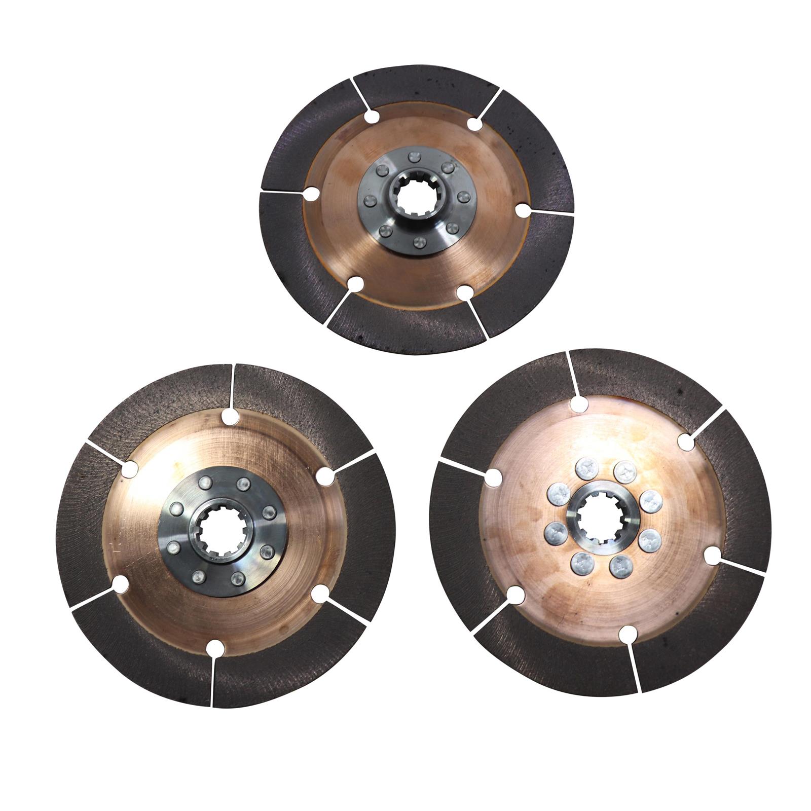 Quarter Master 309391 7 1/4 Inch Clutch 3-Disc Pack, 1-1/16 10 Sp