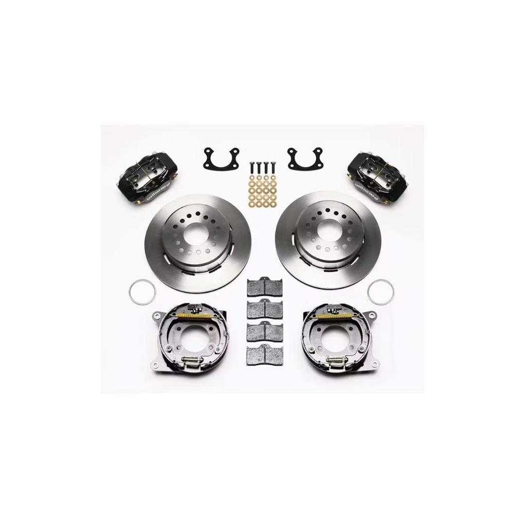 Wilwood 140-7143 Rear Disc Parking Brake Kit, Ford 9 Inch, 2.66 O