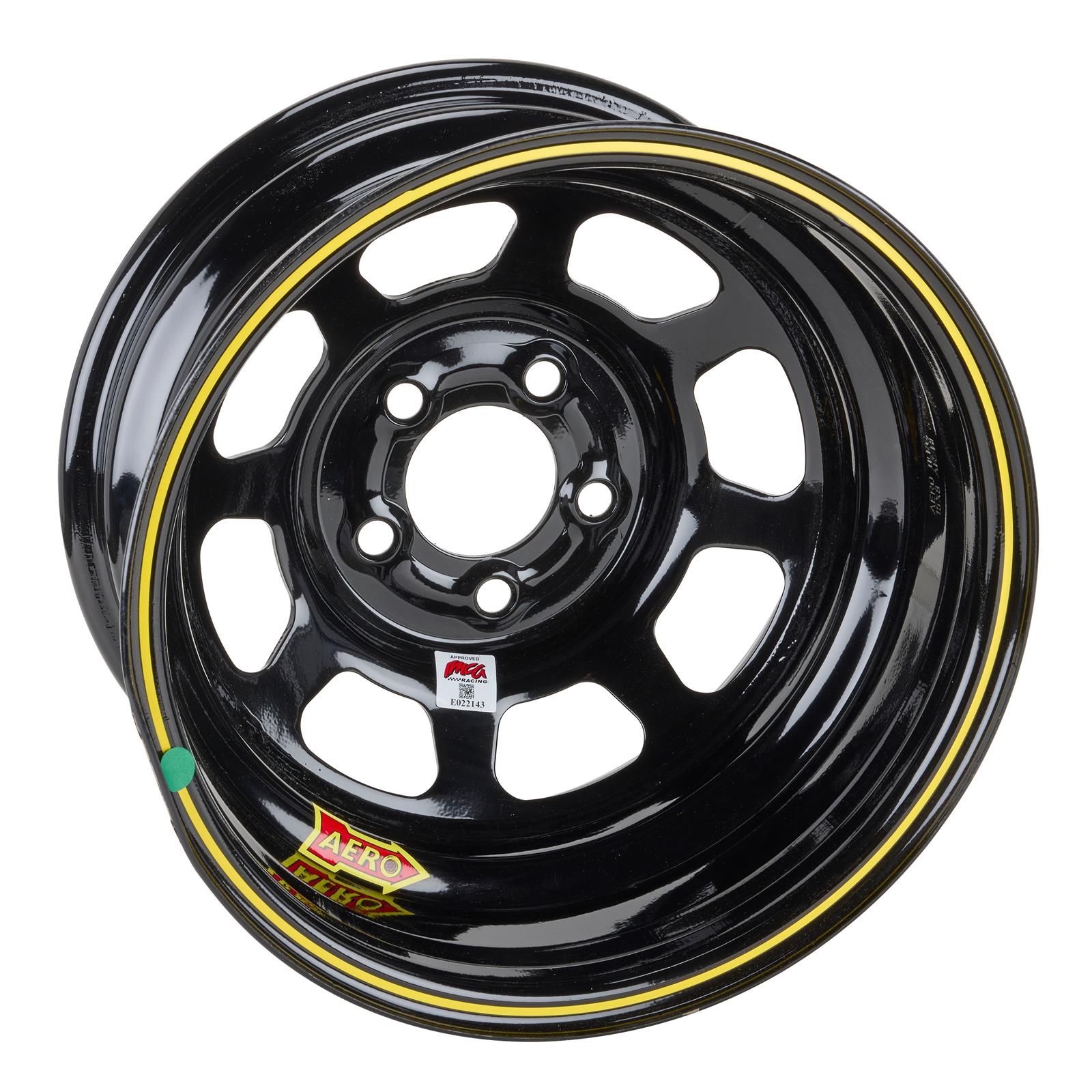 Aero 50-184710S 50 Series 15x8 Wheel, 5 on 4-3/4 BP, 1 Inch