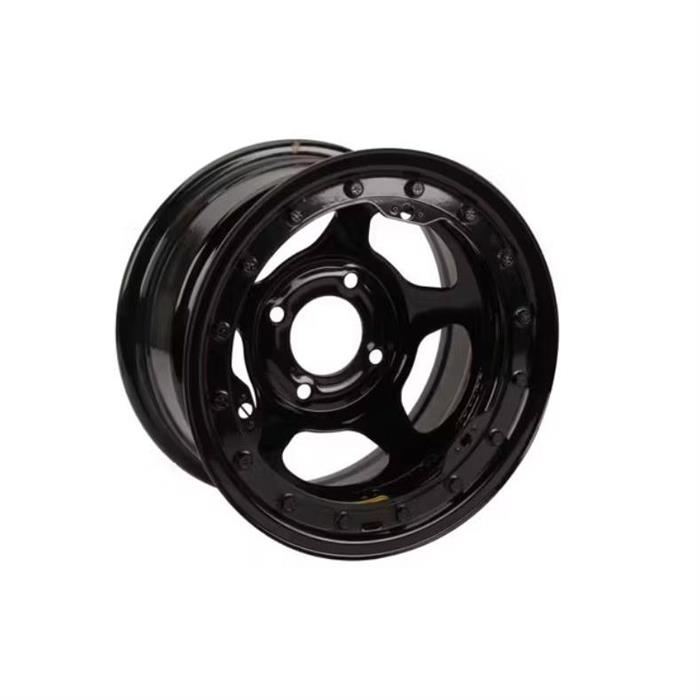Bassett 38SP2L 13X8 Inertia 4x4.25 2 Inch BS Black Beadlock Wheel