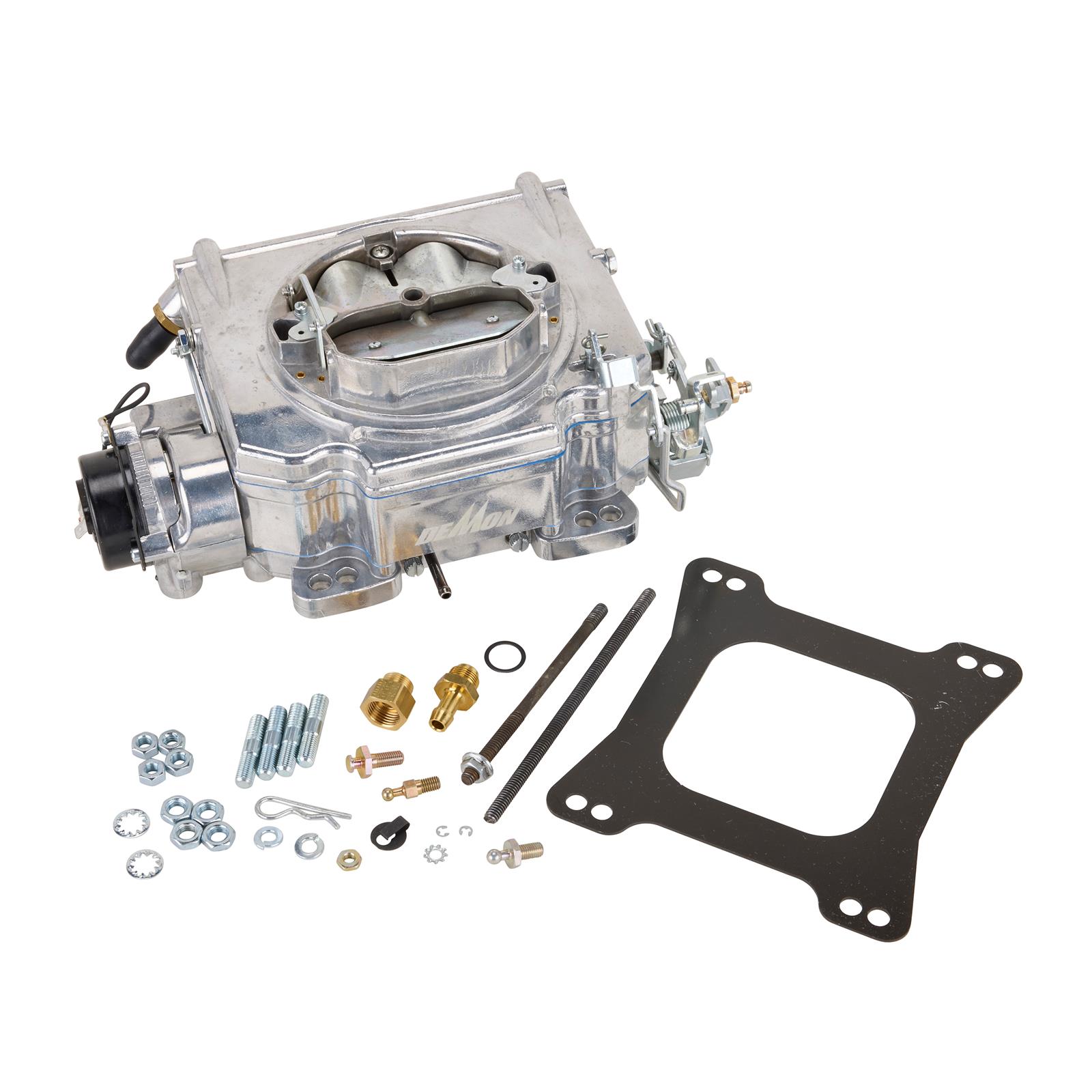 Demon Carb 1903 Street Demon 750 CFM 4 Bbl Carburetor, Ball Brnsh