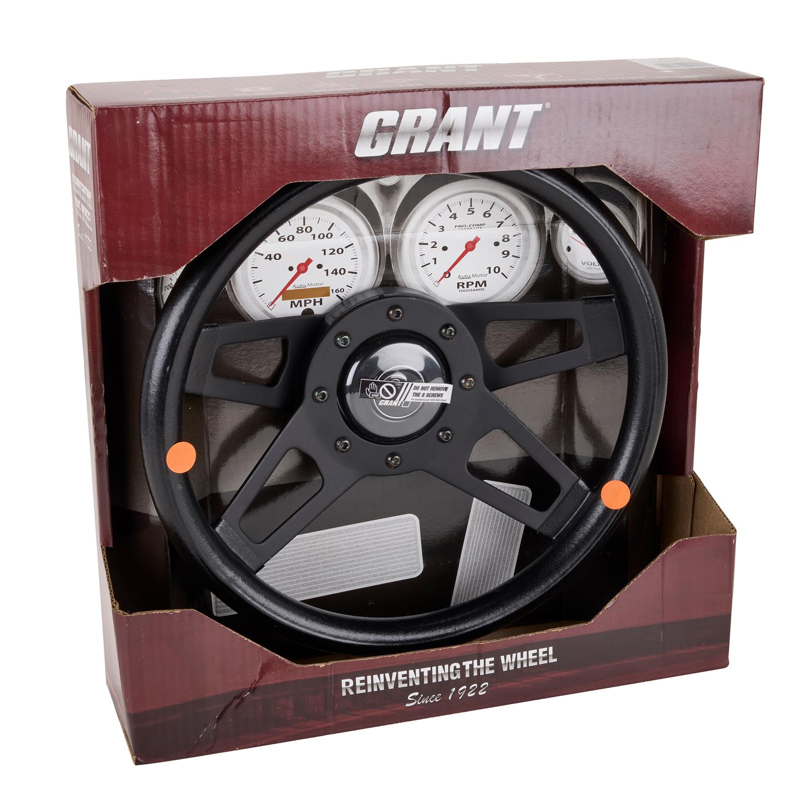 Grant 414 Challenger GT Steering Wheel, 13-1/2 Inch, Black