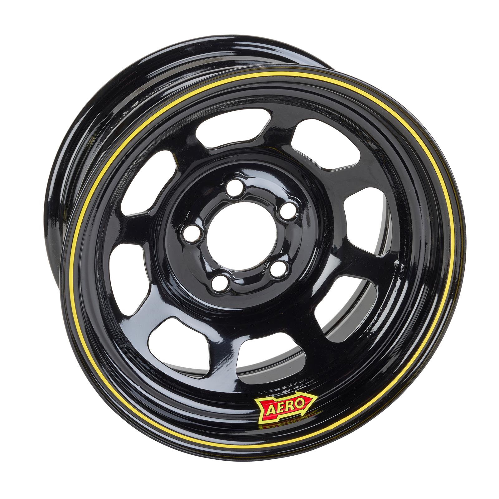 Aero 50-174530 50 Series 15x7 Inch Wheel, 5x4.5 BP, 3 Inch BS