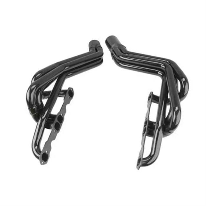 Speedway Small Block Chevy Crossover Headers, Raw Finish