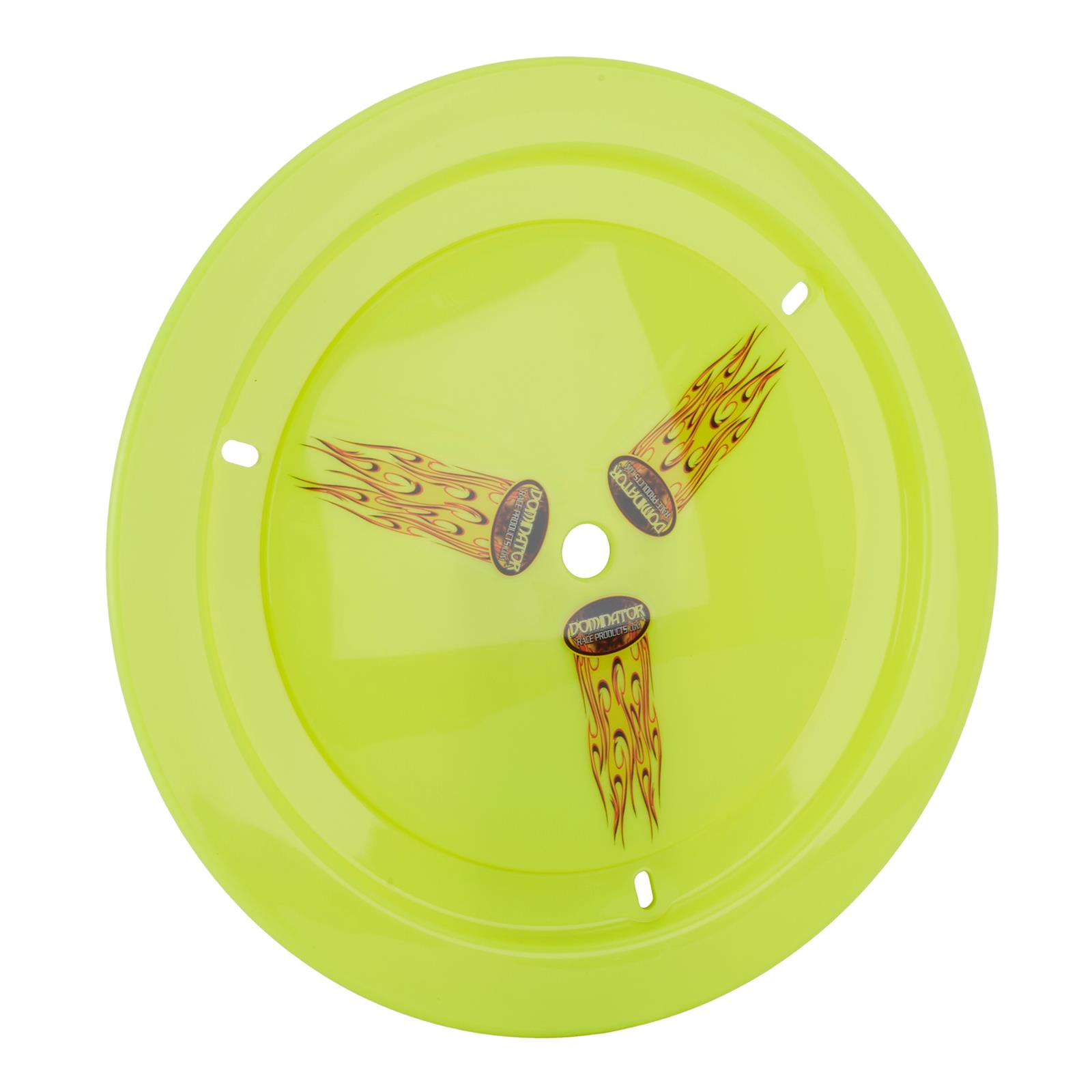 Dominator DOM-1012-FLOYE-BOL Ultimate Wheel Covers, Fluor. Yellow