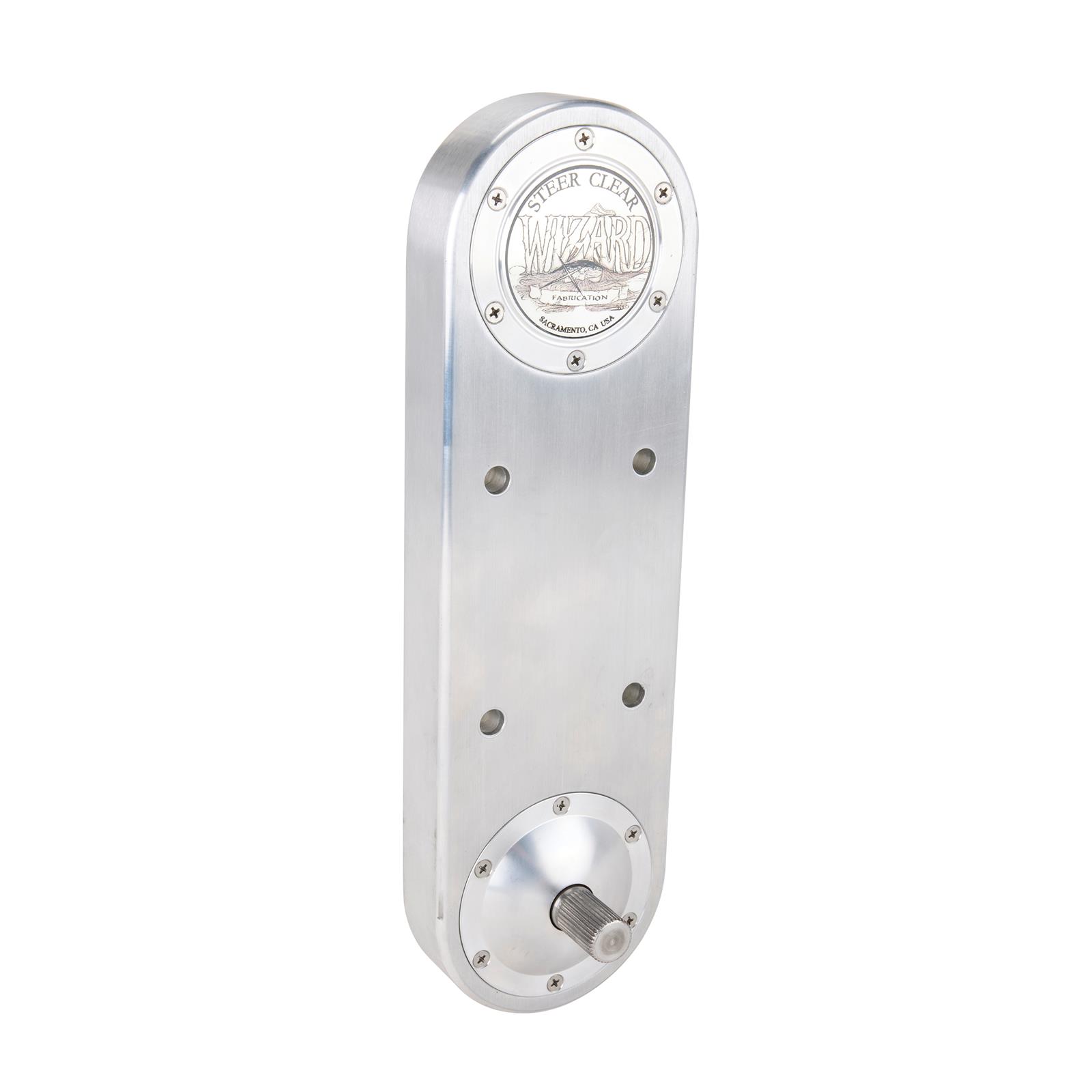 10 Inch Offset Steer Clear Steering Box Drop-Brushed-3/4-36 Splin