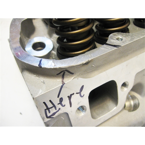 Garage Sale - Flo-Tek SBF Aluminum Head