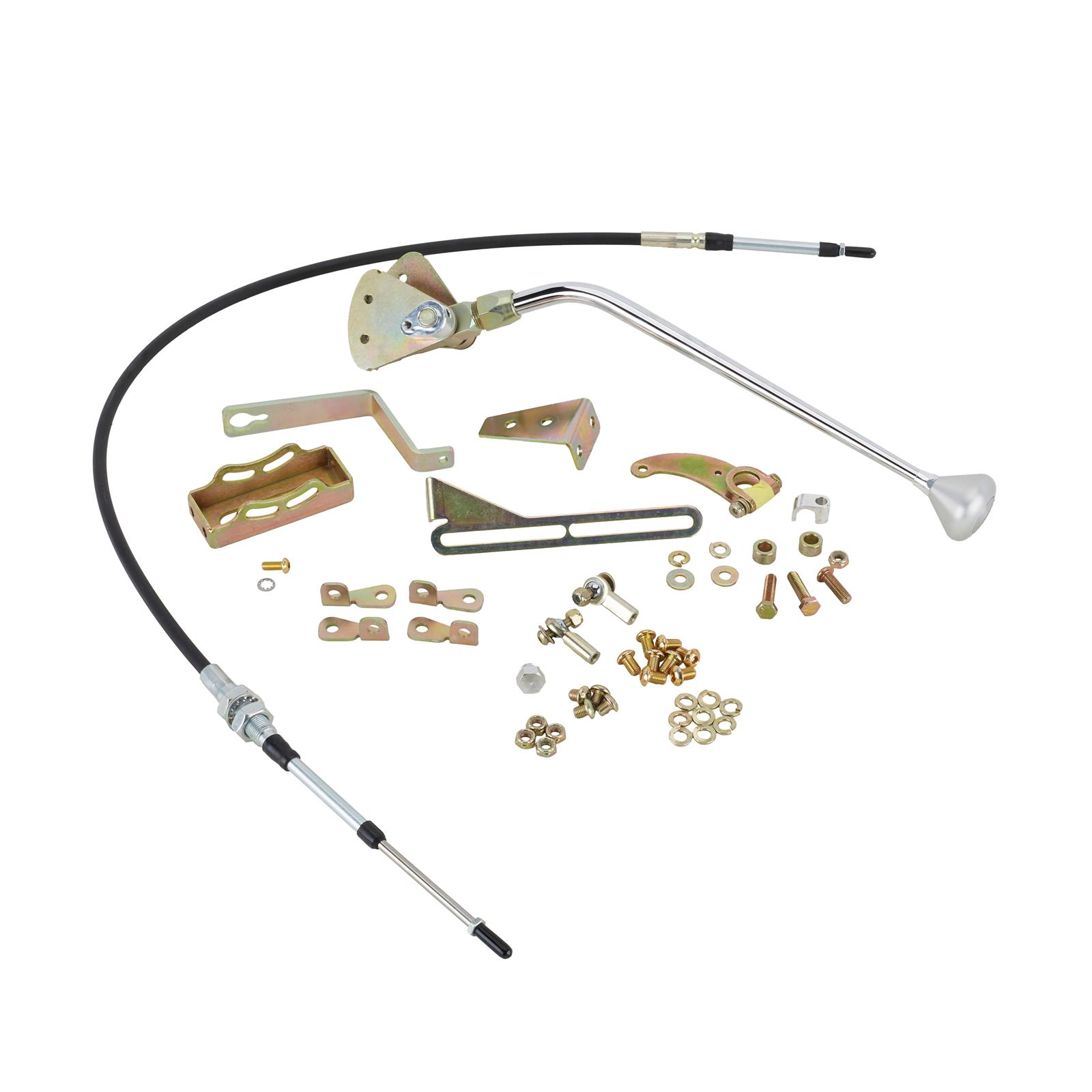 Lokar CO700BM GM 700R4 Cable Operated Shifter, 16 Inch