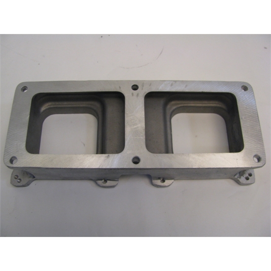 Garage Sale - 6-71 GMC Dual Carb Adapter, Unpolished