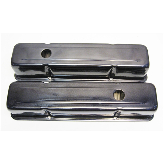 Garage Sale - SBC Tall Black Chrome Valve Covers