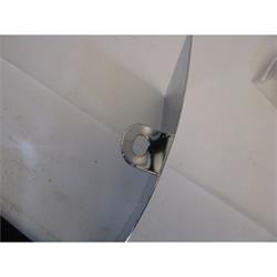 Garage Sale - Chrome Fan Shroud, 5-1/2 Inch Wide