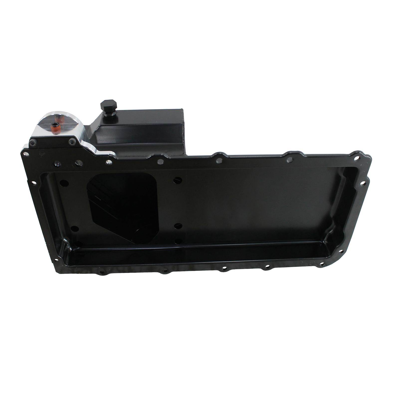 LS OIL PAN OEM FILTER BLACK