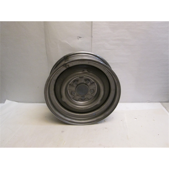 Garage Sale - O/E Style Hot Rod Steel Wheel, Raw Finish, 15X5, 5 On 4-1 ...