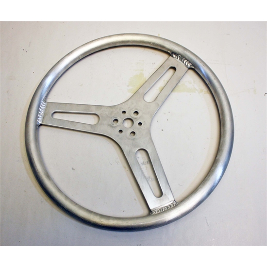 15 " Standard Flat Aluminum Steering Wheel