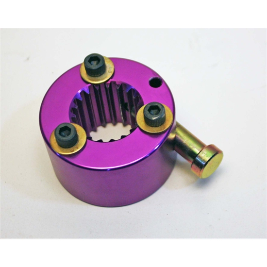 Aluminum Quick Release Steering Wheel Hub, Splined, 3/4 Inch