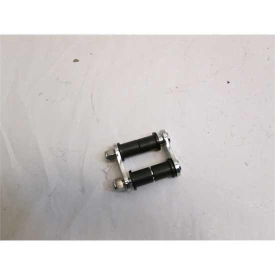 Garage Sale - Chrome Nylon Shackle, 1-3/4 Inch Wide Spring