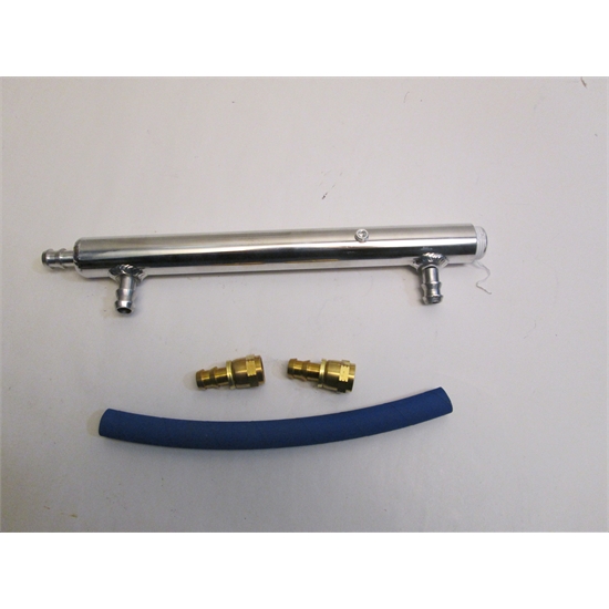 Garage Sale - Polished Aluminum Fuel Log