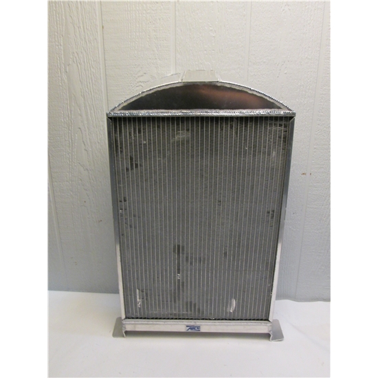AFCO 1933-34 Ford Car Aluminum Radiator, Chevy Engine